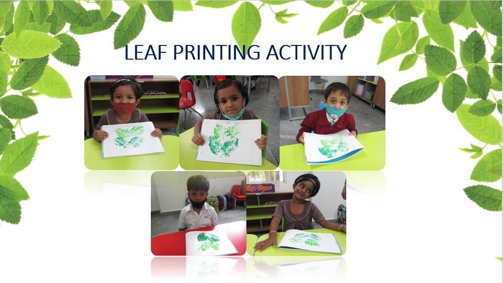 KG1 – Leaf Printing Activity